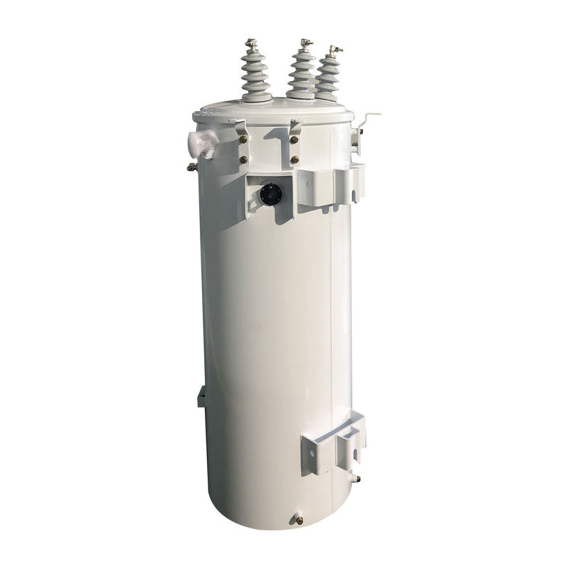 Three Phase Overhead Pole Mounted Distribution Transformer IEC Standard 75Kva