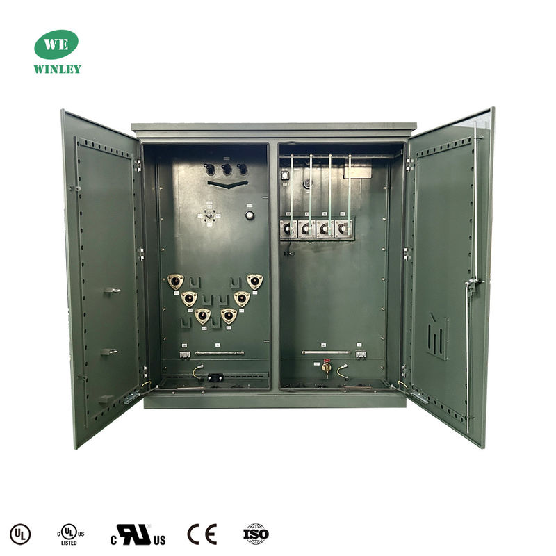 2500kva 3 Phase Pad Mounted Transformer ANSI IEEE Standard Electric ...