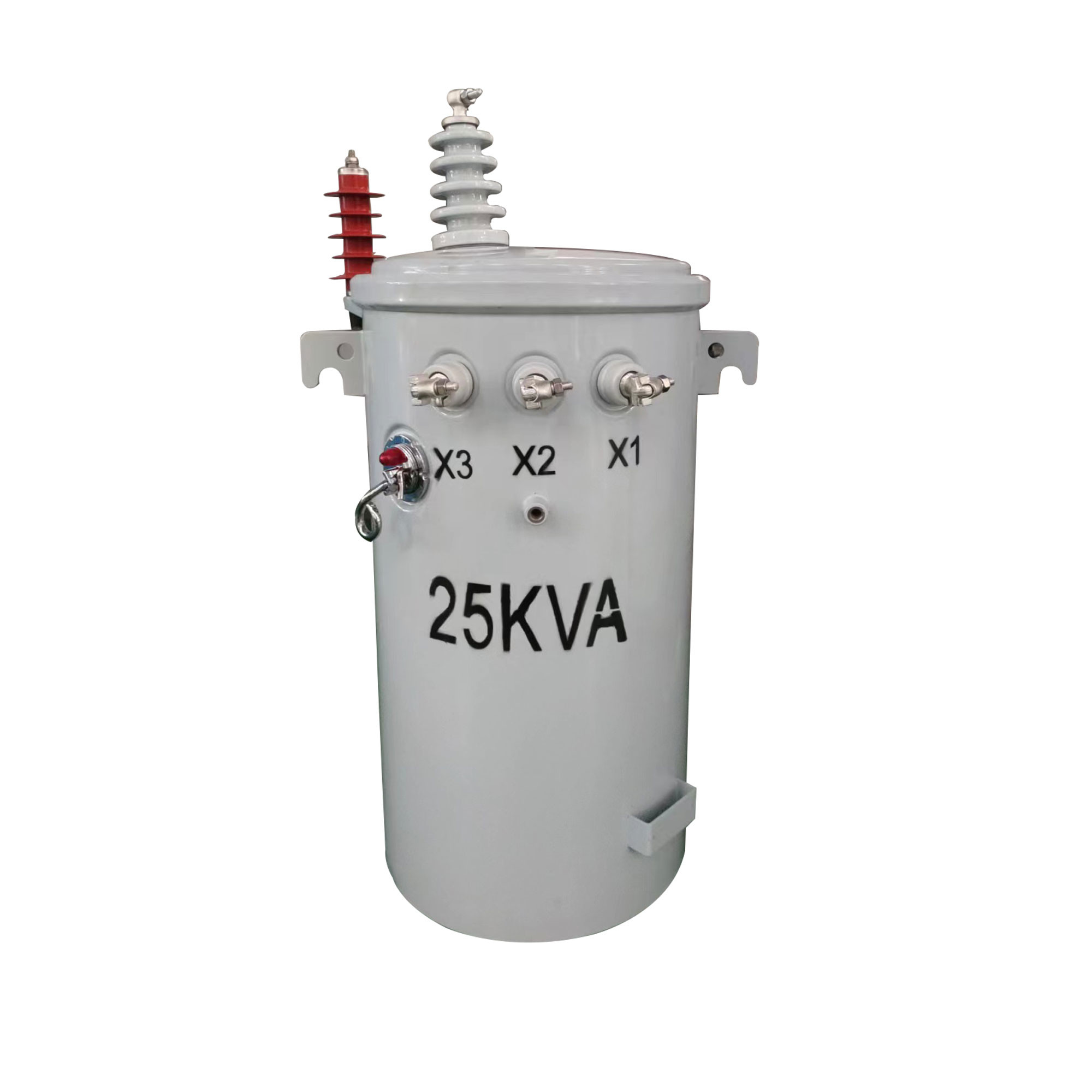 25 Kva Single Phase Pole Mount Transformer Oil Immerse Hv Power