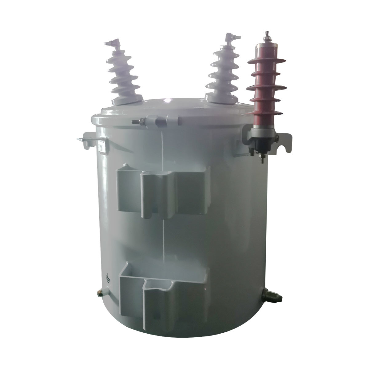 100Kva Single Phase Pole Mounted Oil Type Transformers 13.8Kv to 0.24Kv