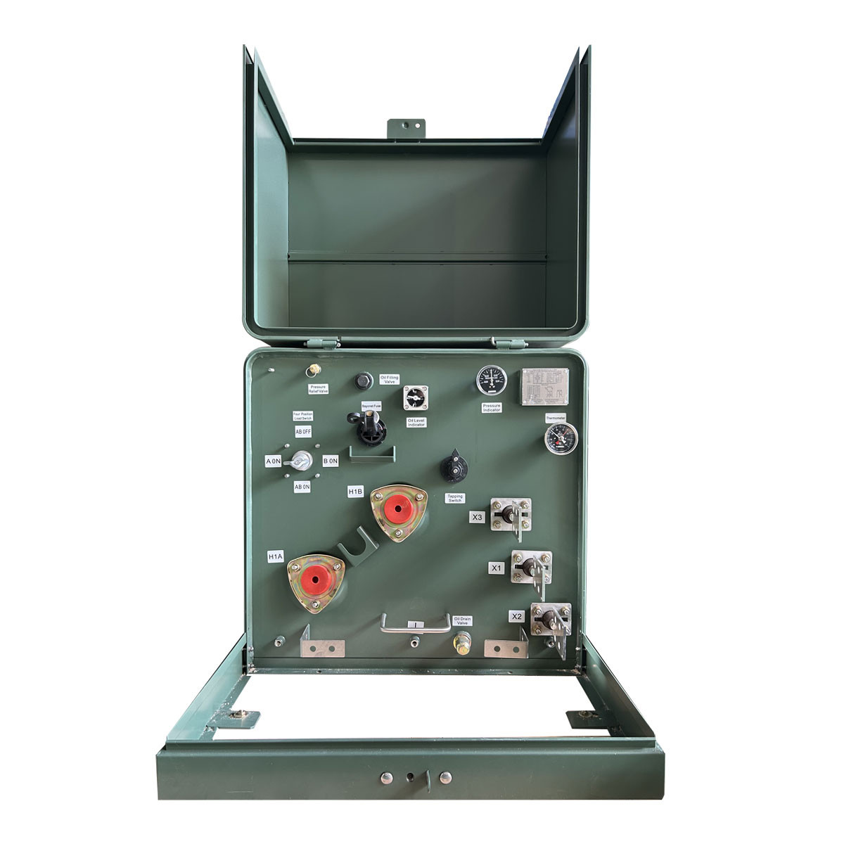 167Kva Oil Immersed Single Phase Pad Mounted Transformer 12.47Kv