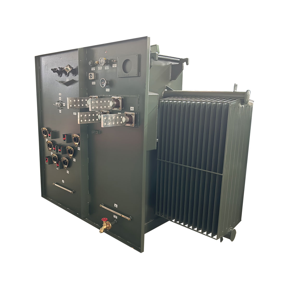 2Mva Step Up Pad Mount three Phase Transformer Electrical 600V To 13200V