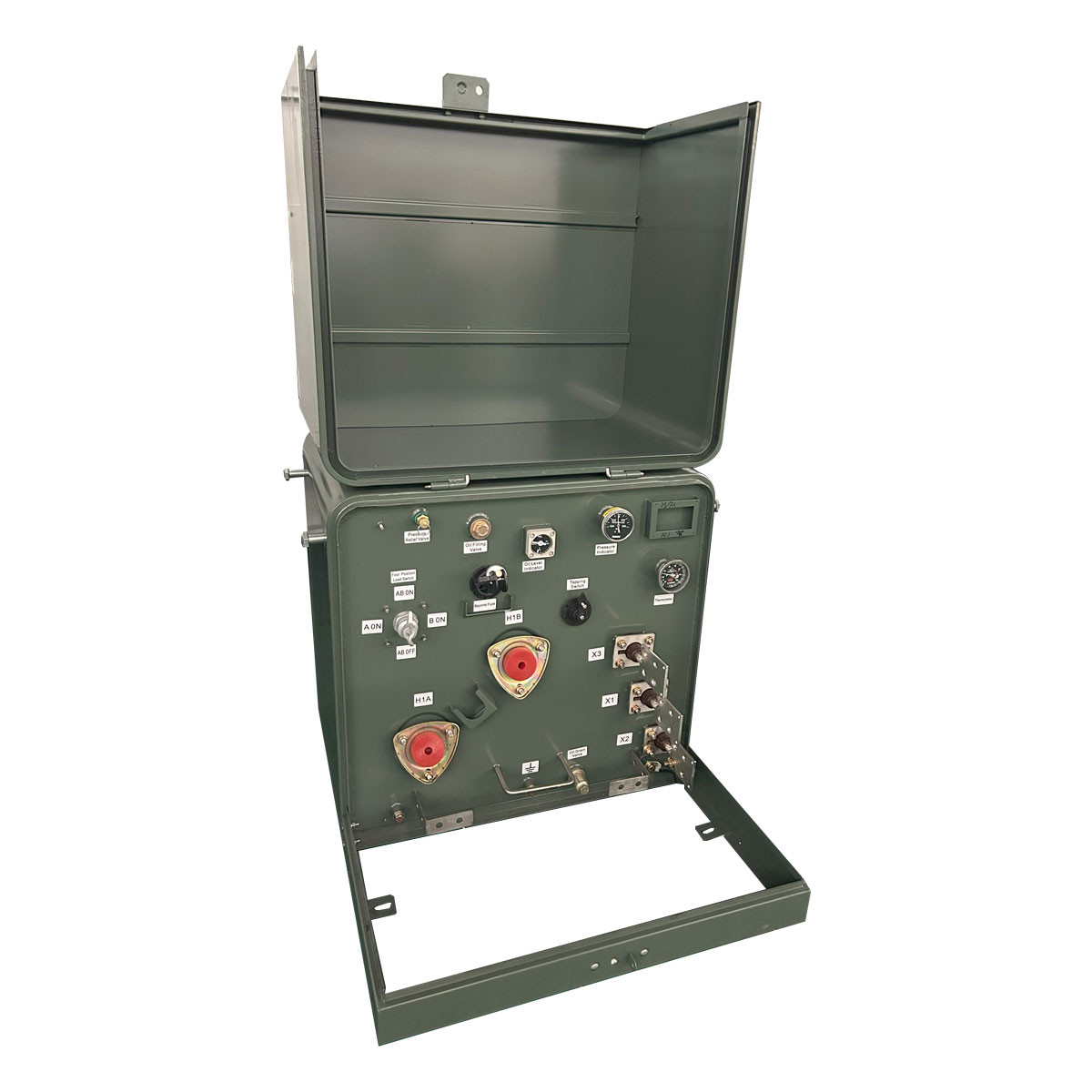 Single Phase Pad Mounted Transformer Step Down 75Kva 13.8Kv To 208v