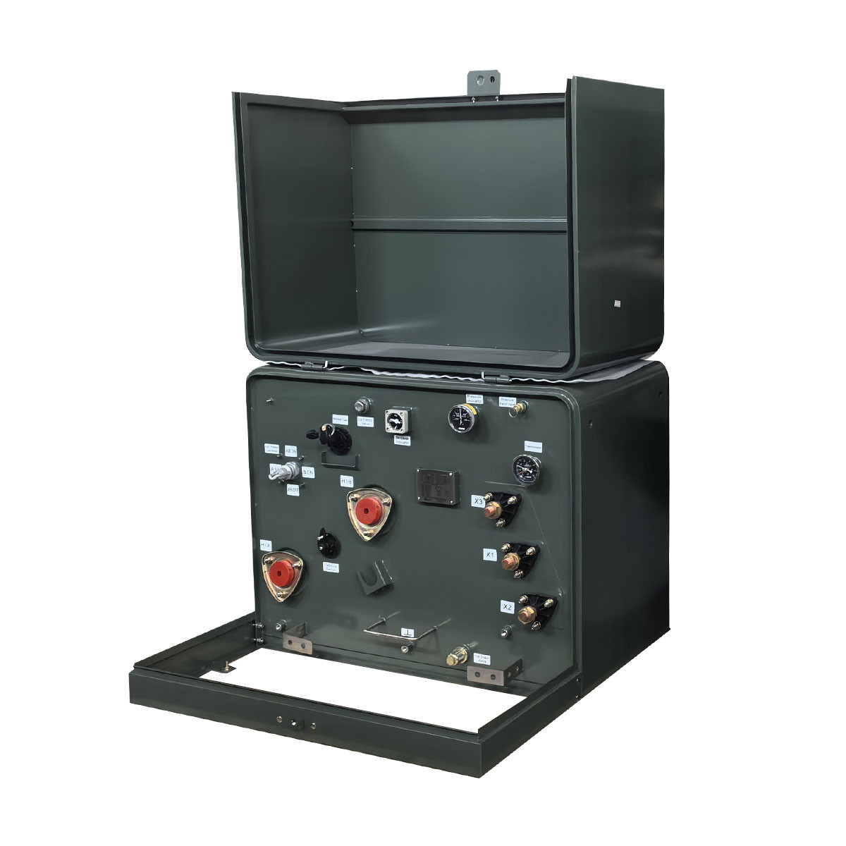 100Kva Single Phase Pad Mounted Distribution Transformer Oil Immersed ...