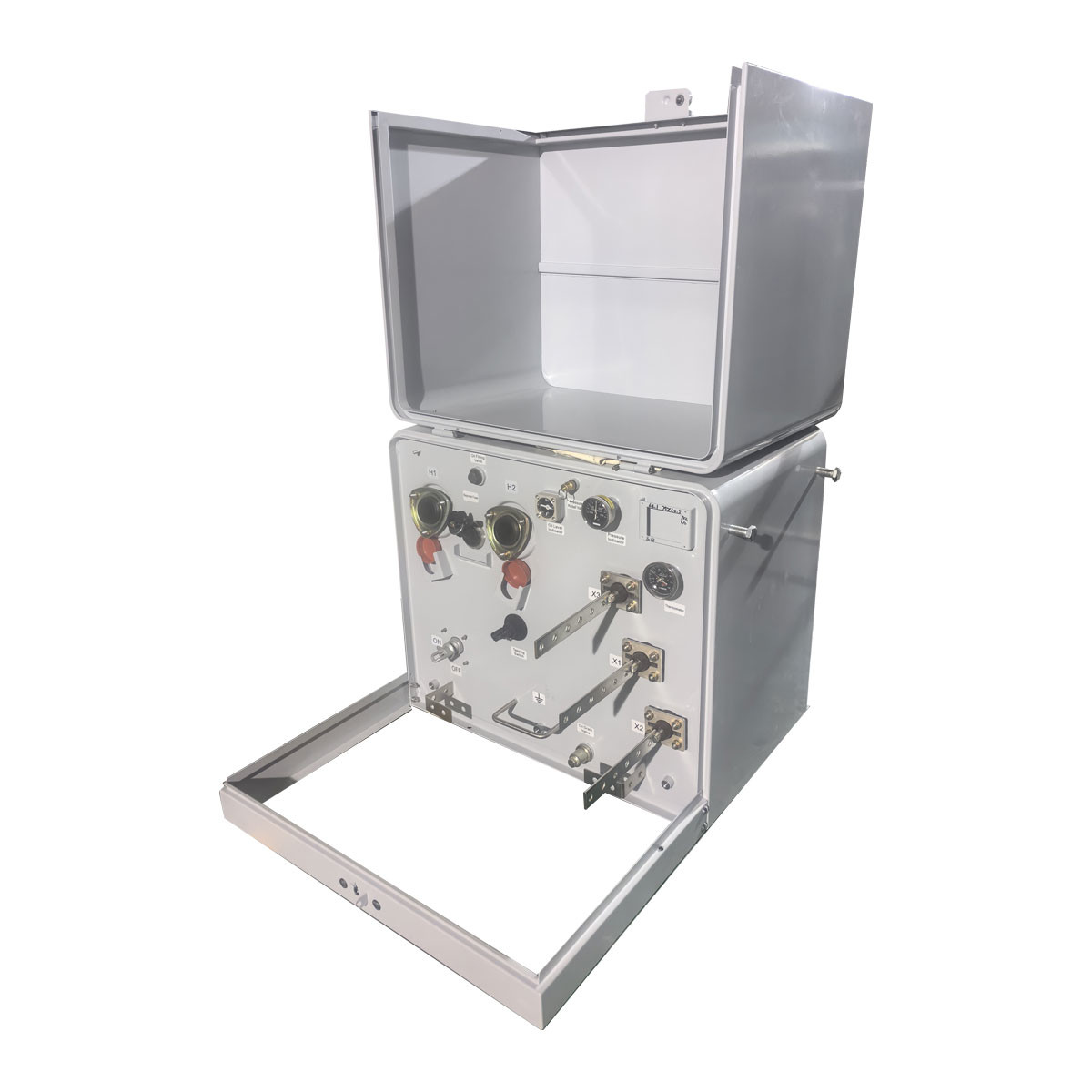75Kva Single Phase Liquid Filled Pad Mounted Transformer Dual Voltage ...