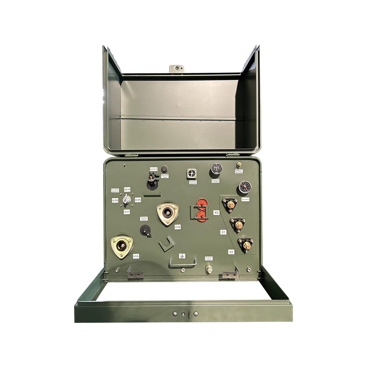 200KVA Single Phase Pad Mounted Transformer Distribution 34500V To 120/240V