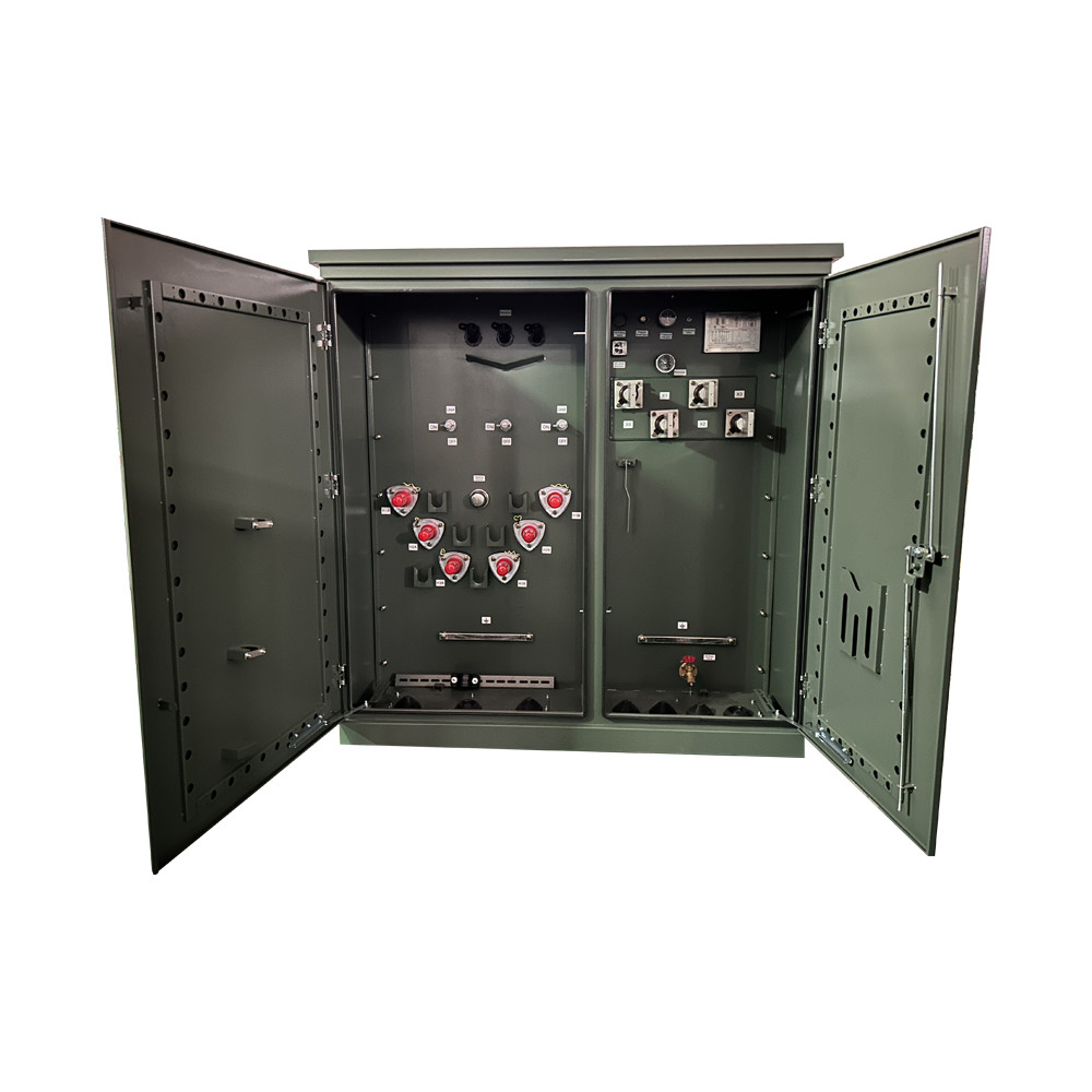 3 Phase Pad Mounted Distribution Transformer 3750 Kva 13.2KV Dead Front Loop Feed