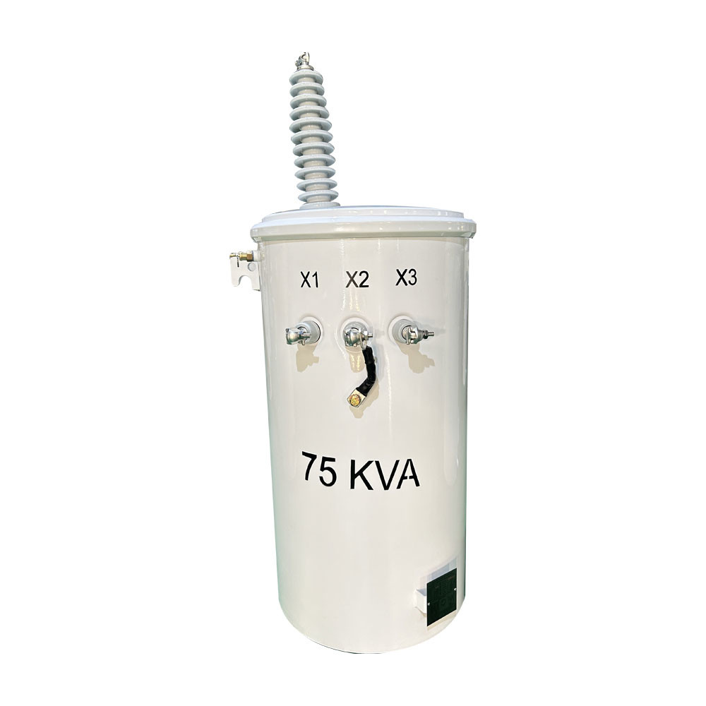 75 Kva Single Phase Pole Mounted Transformer IEEE/ANSI Standards 12470V ...