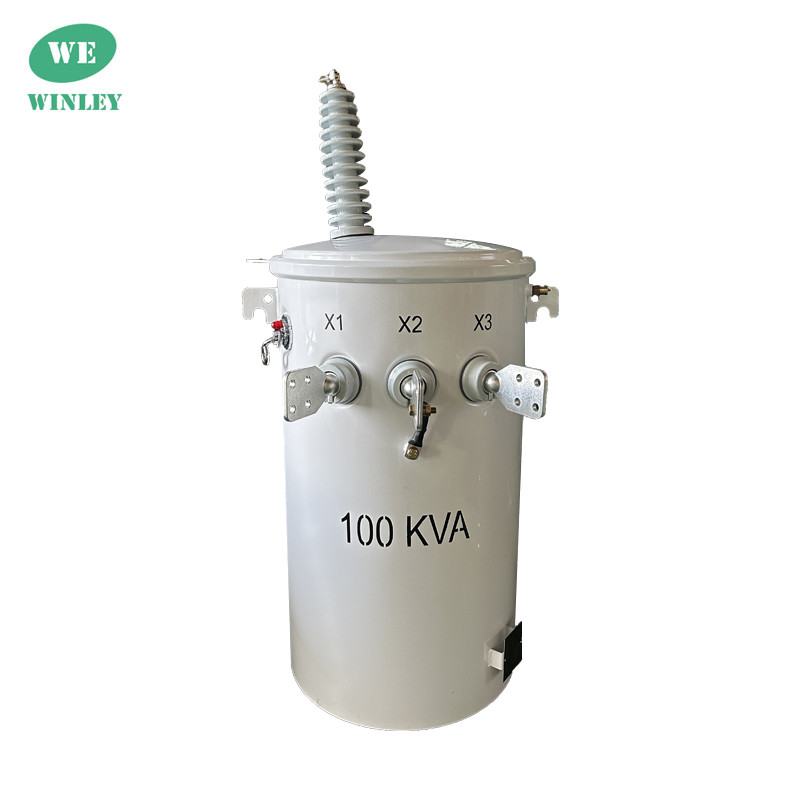 100kva Single Phase Pole Mounted Electrical Distribution Transformer 34 ...