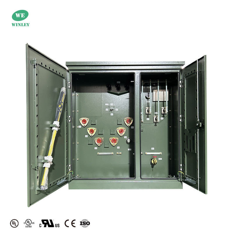 Three Phase Pad Mounted Transformer Oil Immersed Power Distribution ...