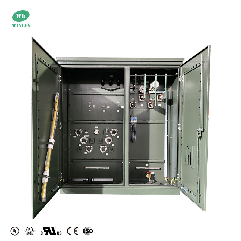 2500 kVA Pad Mounted Three-Phase Oil-Immersed Distribution Transformer ...