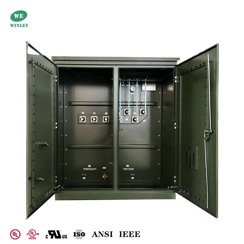 1500Kva Three Phase Pad Mounted Transformer Oil-Immersed 480V Isolation ...