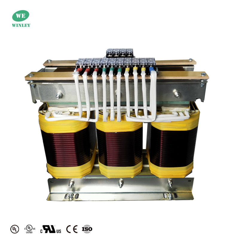50kva 3 Phase Dry Type Isolation Transformer Low Voltage Multi-Tap 380V ...