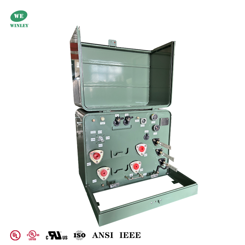 Residential Pad mounted Transformer Single Phase 25Kva 6.6KV To 120V ...