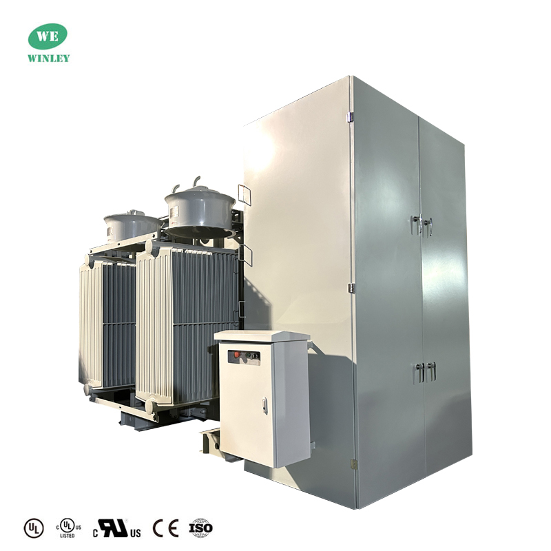 2000kva Substation Power Transformer ONAF Step Down 34.5kv To 480v ...