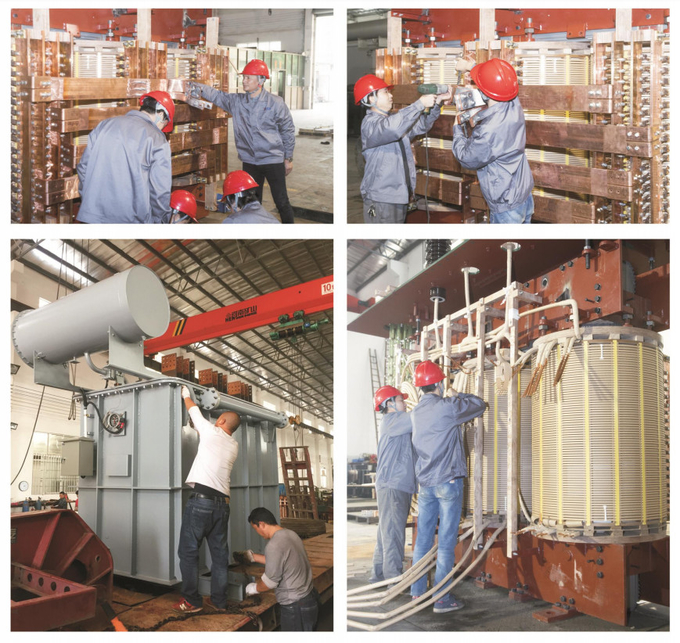 3000KVA Three Phase Oil Type Transformer 22800V To 4160V KNAF