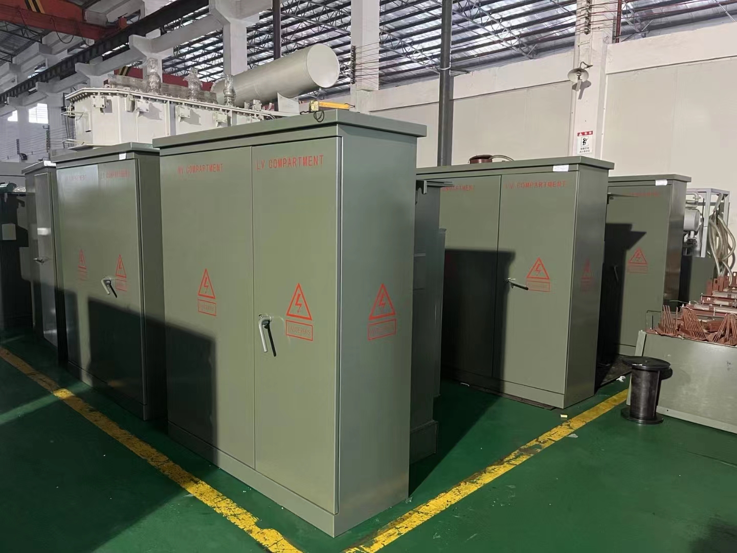 45kva Three Phase Pad Mounted Oil Type Power Distribution Transformer