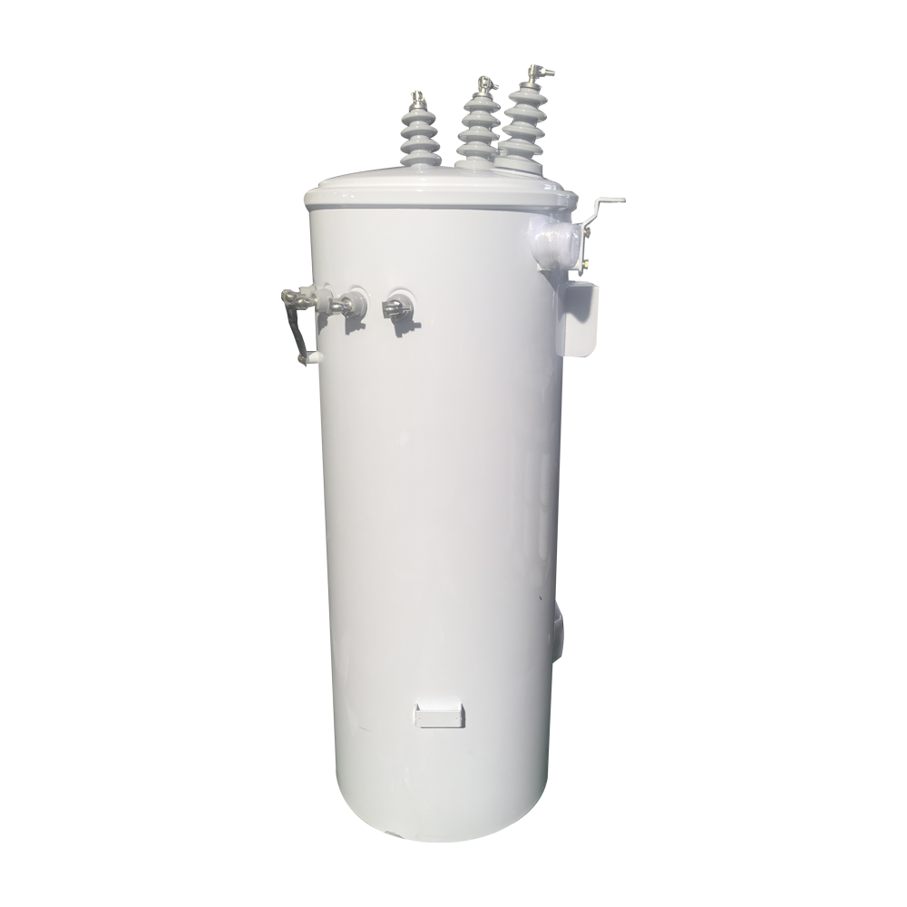 112 5kva Three Phase Pole Mounted Overhead Distribution Transformer Oil Immersed 13 8kv