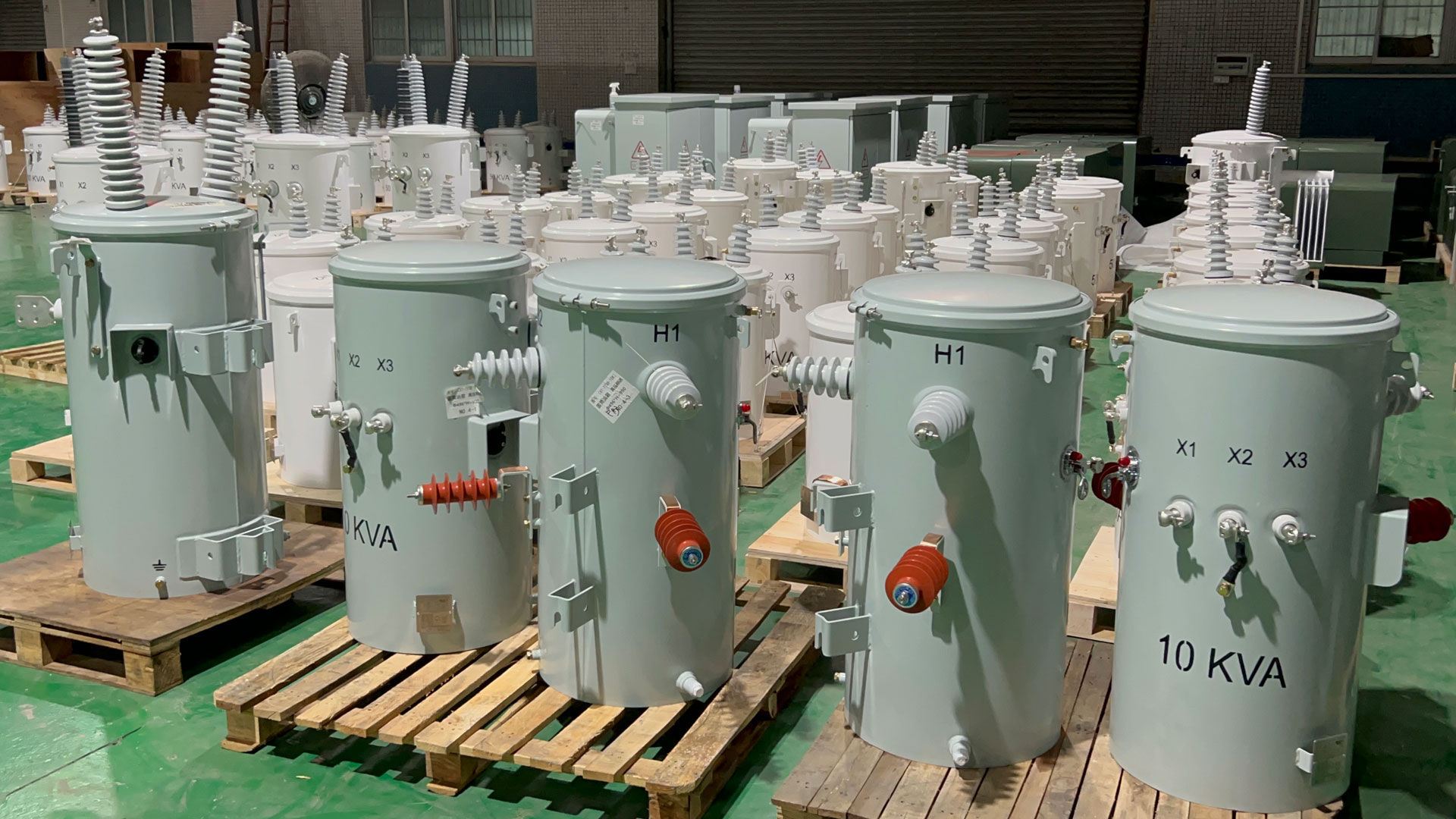 CSP Type Single Phase Pole Mounted Transformer Oil Immersed 4160V To ...