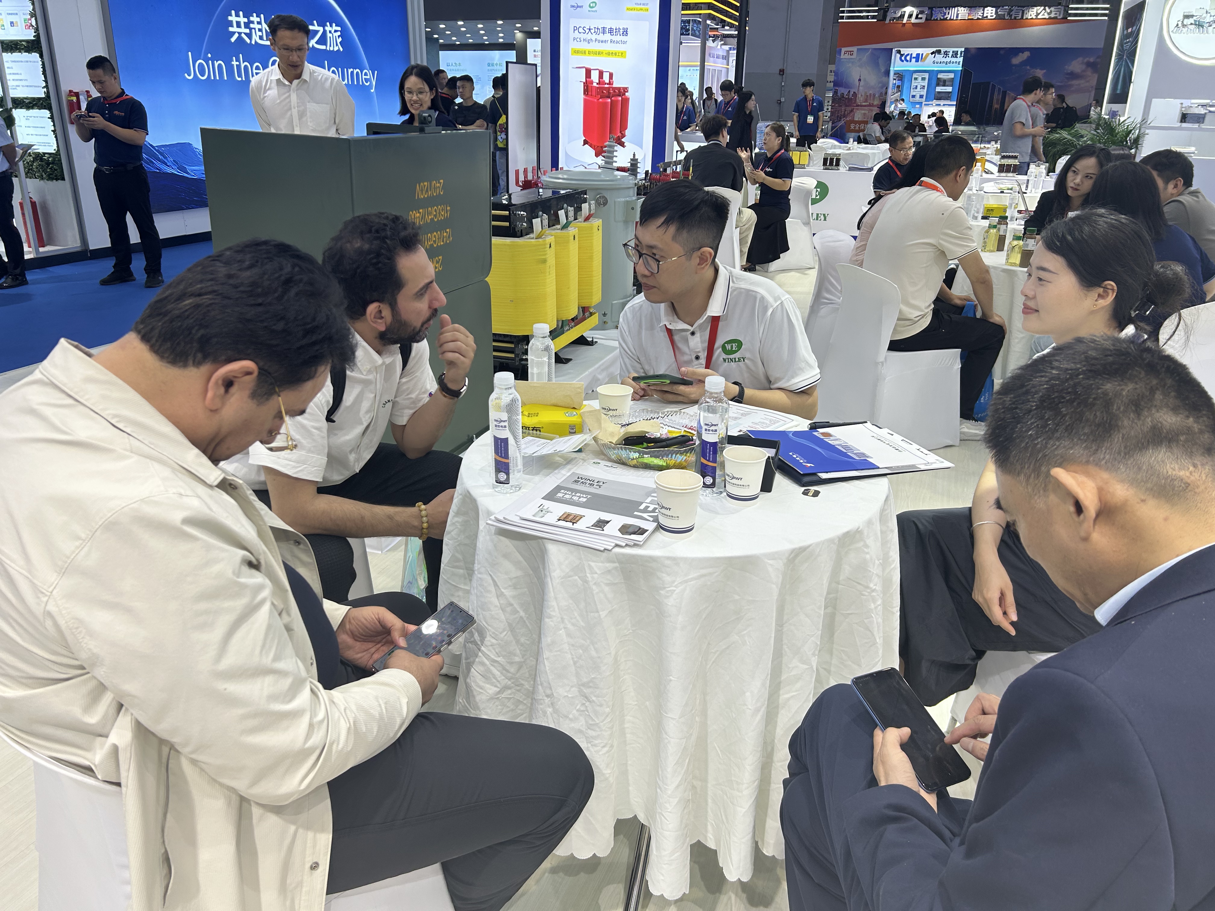 WINLEY Electric Makes a Splash at 2025 Shanghai Energy Storage Exhibition