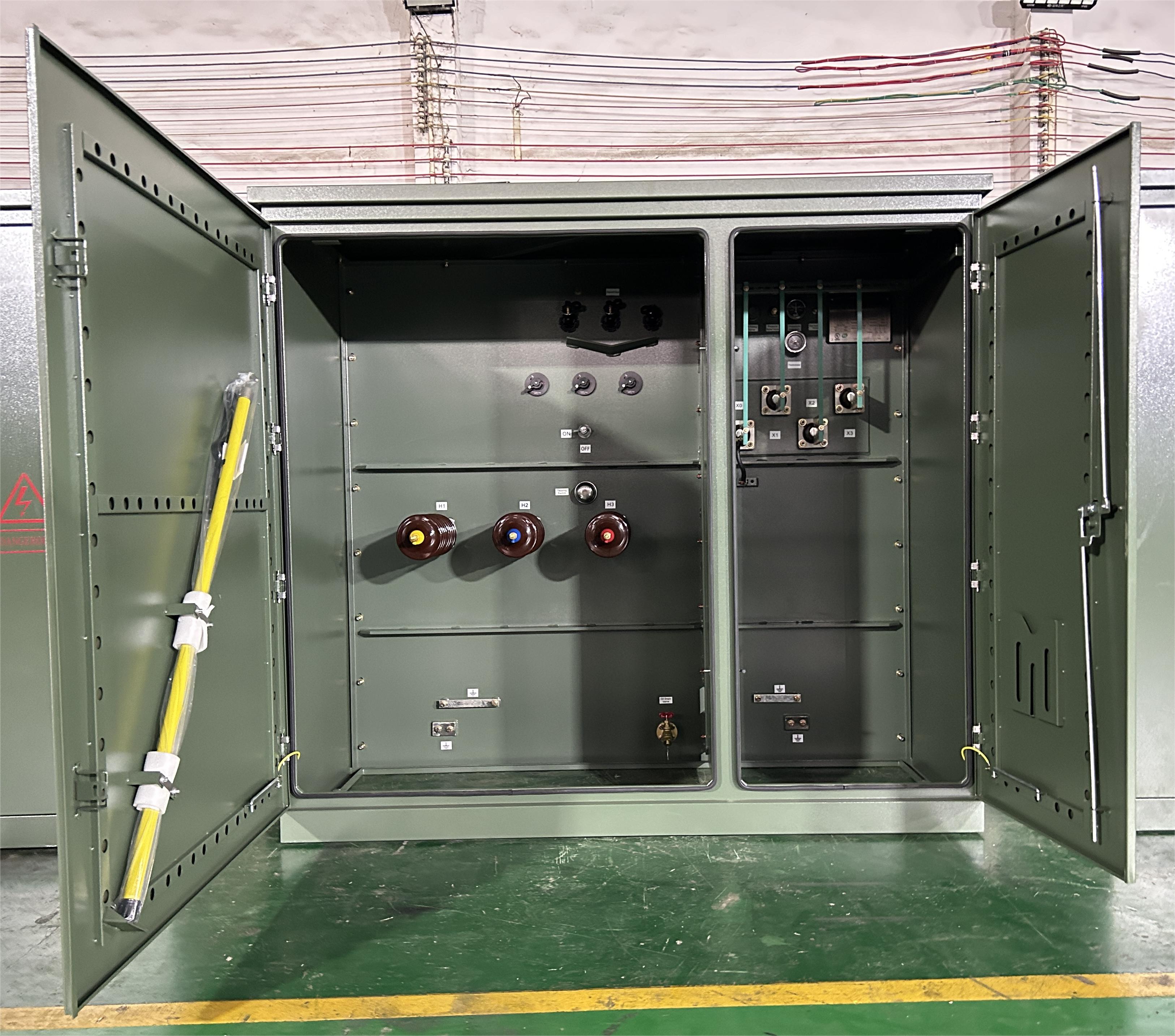 UL Listed 1500Kva Three Phase Pad Mounted Transformer 34.5KV To 480Y ...