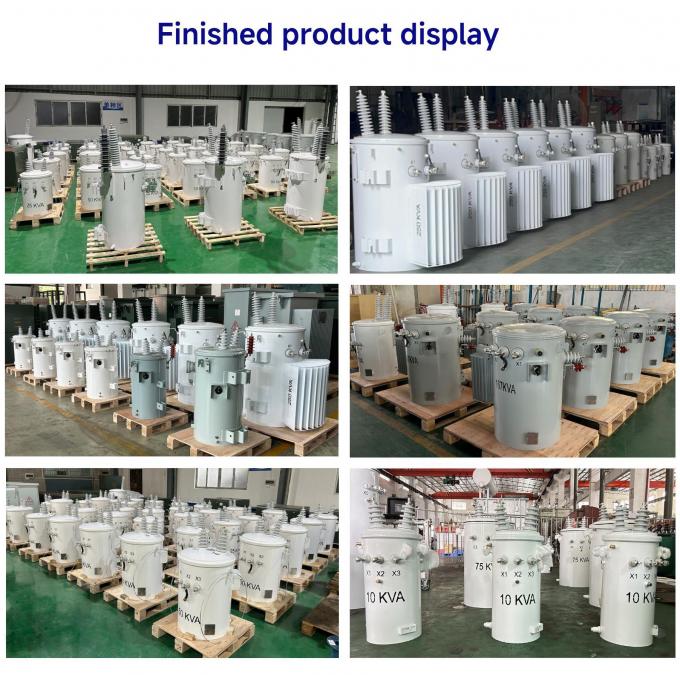 100KVA Single Phase Pole Mounted Overhead Distribution Transformer ANSI ...
